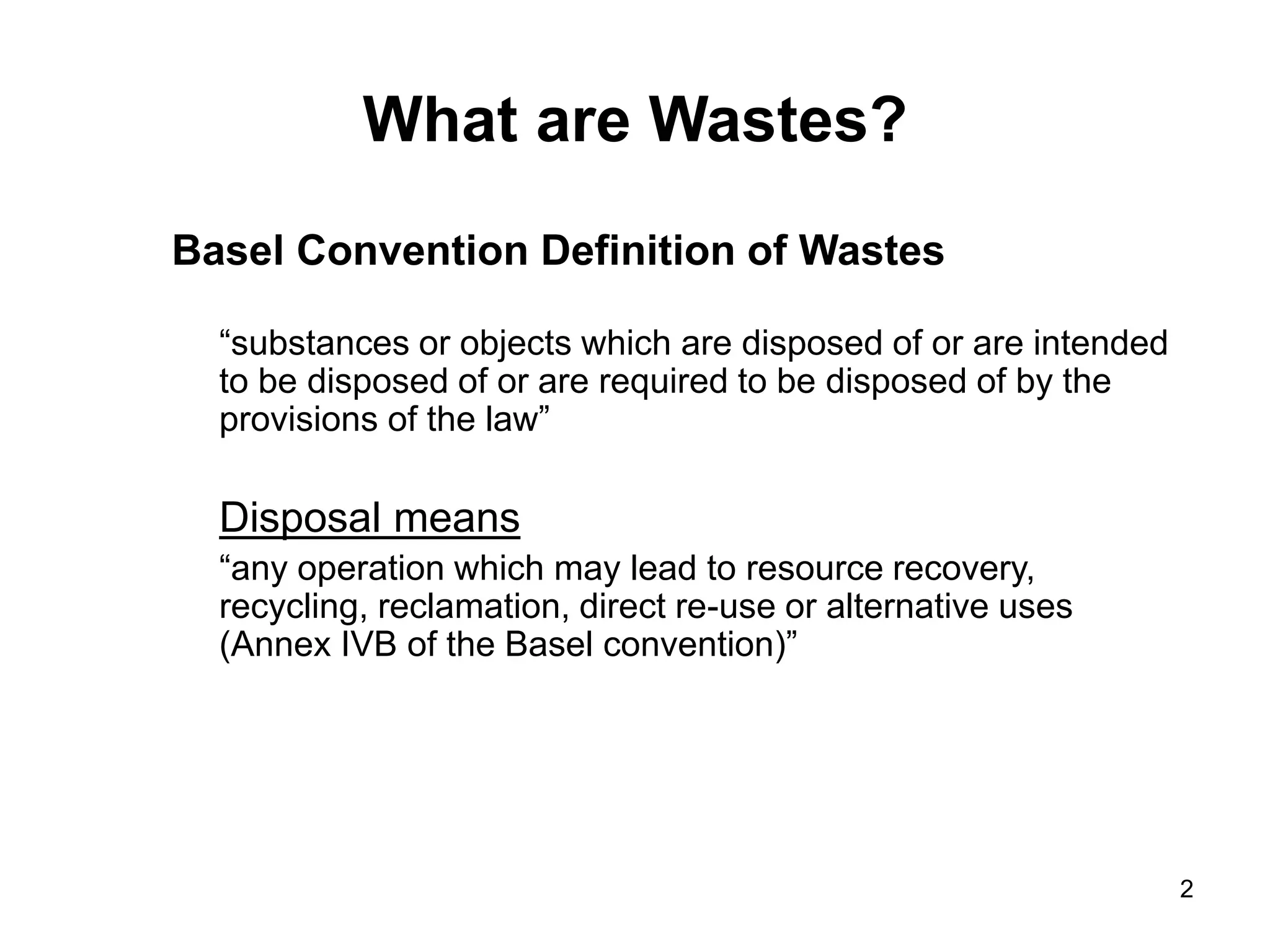 Waste management | PPT