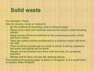 trends and challenges in waste management | PPTX | Indoor Environmental ...