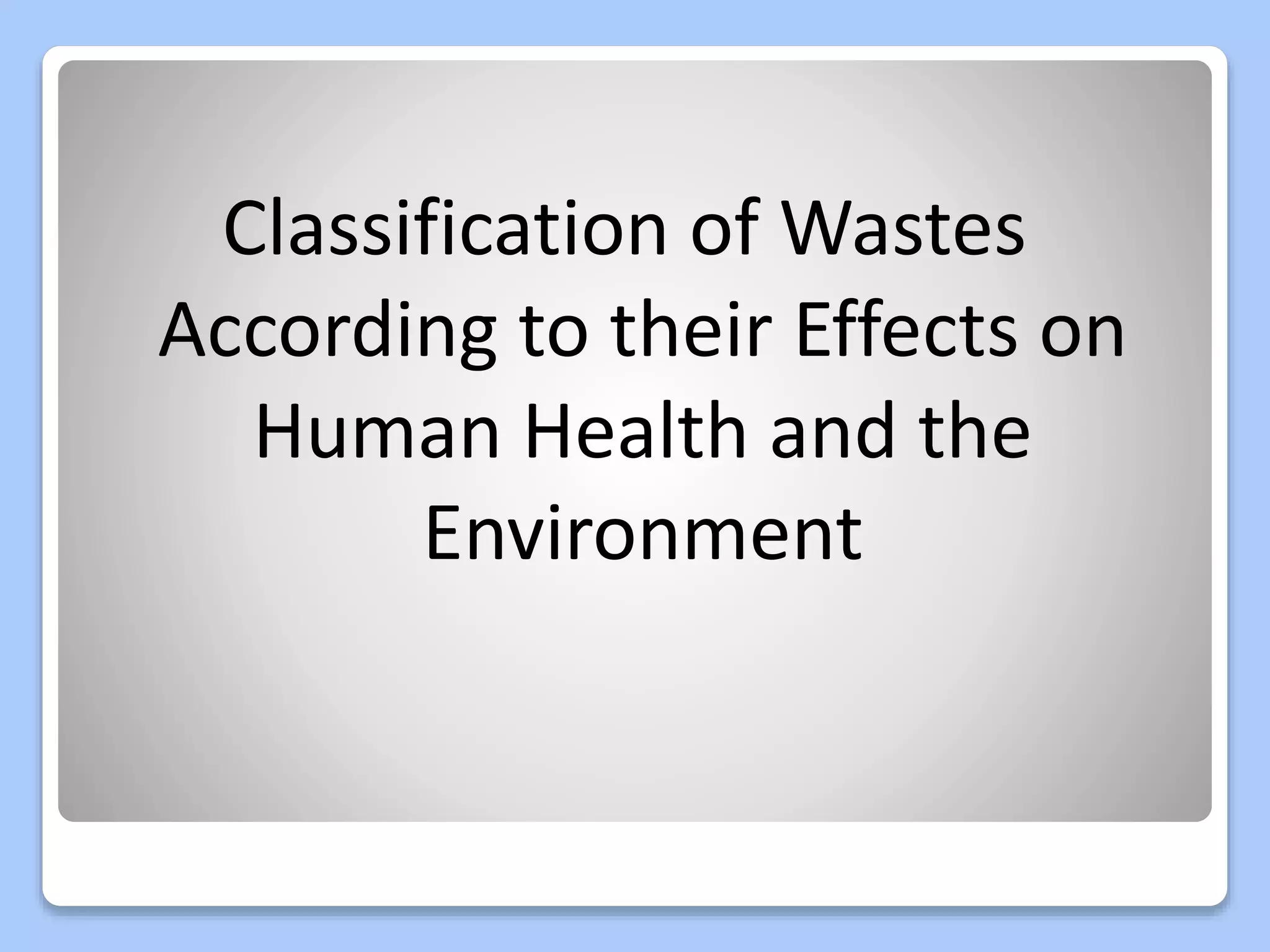 Waste management | PPTX