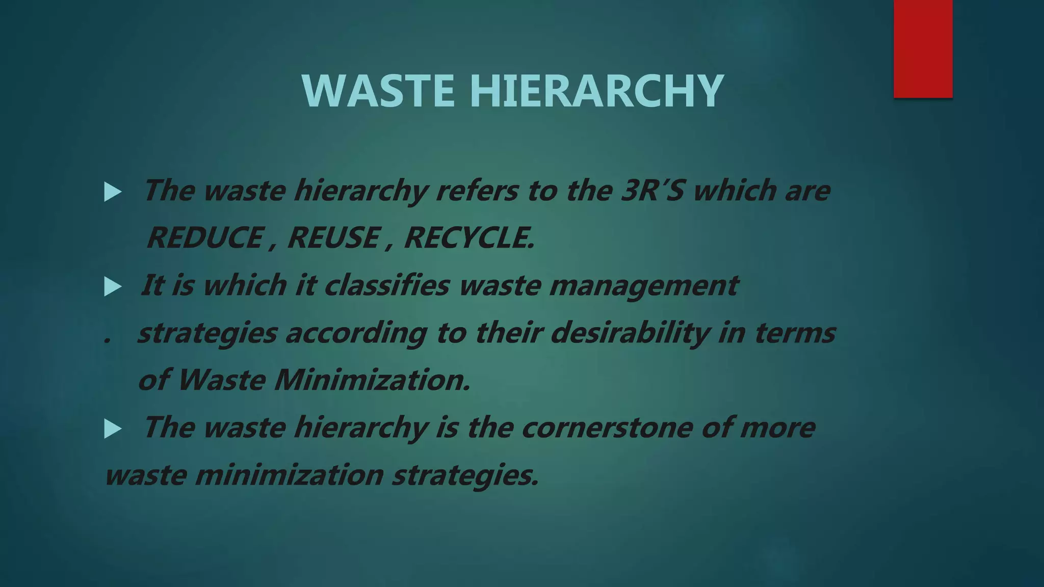 Waste Management | PPTX | Environmental Services Industry | Industries