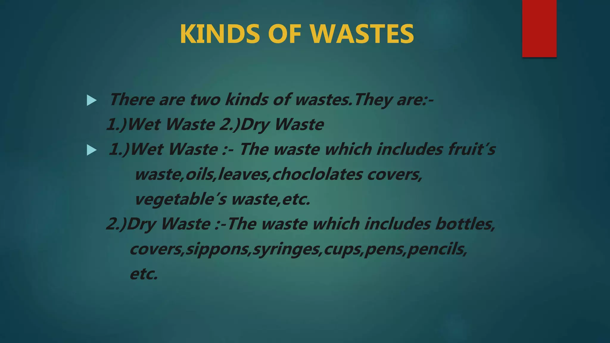 Waste Management | PPTX | Environmental Services Industry | Industries