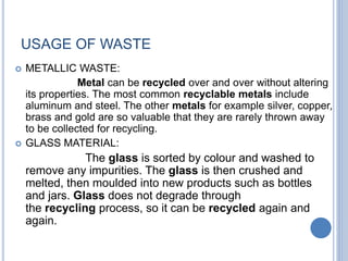 Waste management | PPTX