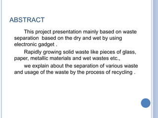Waste management | PPTX