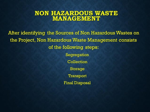 Waste Management | Hazardous Waste Management | Gaurav Singh Rajput | PDF | Chemistry | Science