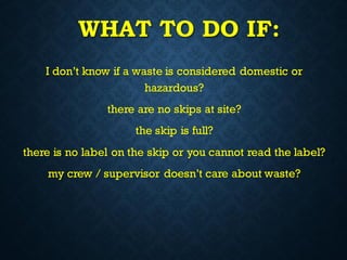 Waste Management | Hazardous Waste Management | Gaurav Singh Rajput | PDF