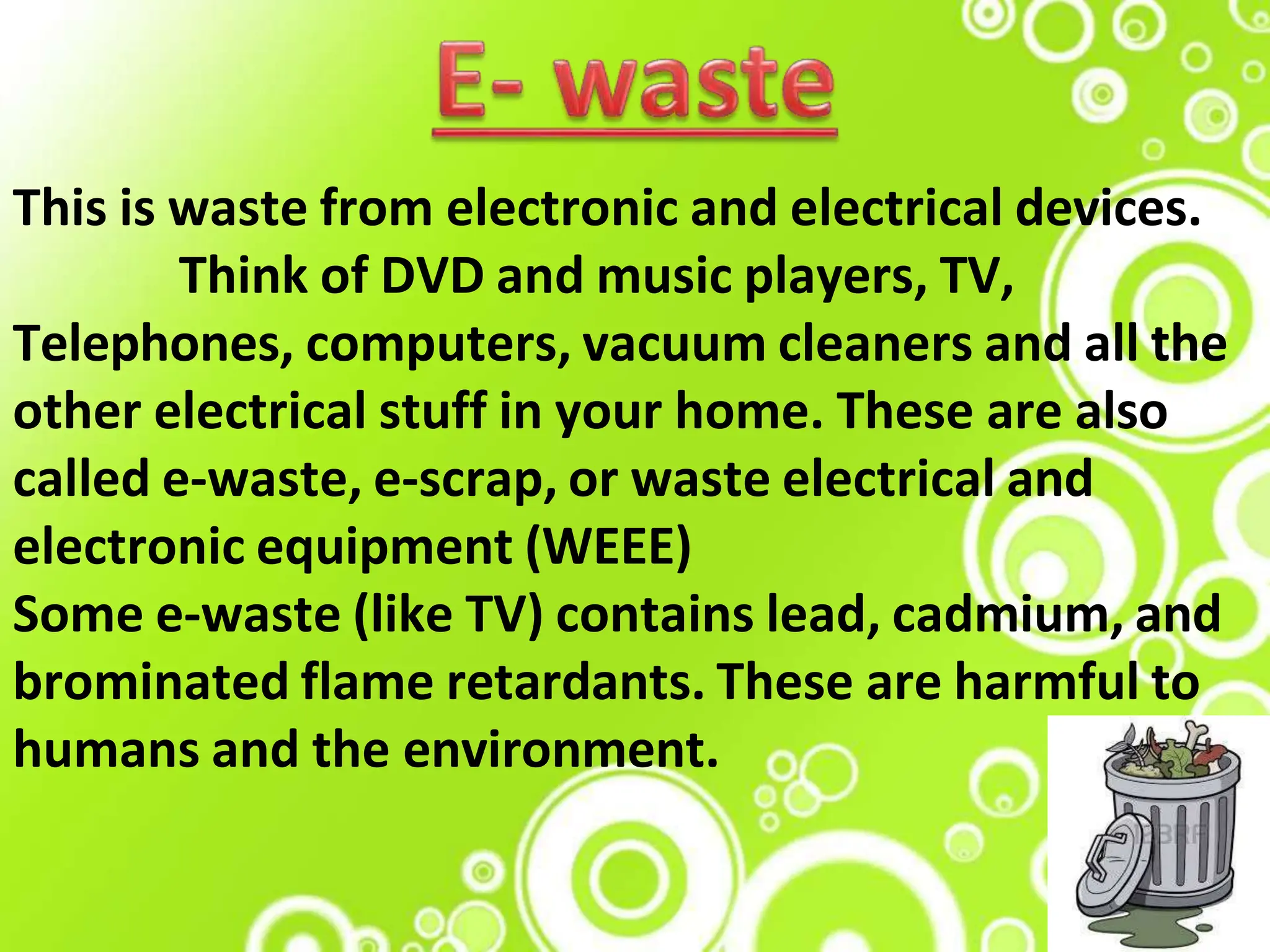 Waste Management HSE traning slide .pptx | Agriculture | Industries