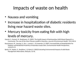 Waste Management types, methods and techniques | PPT
