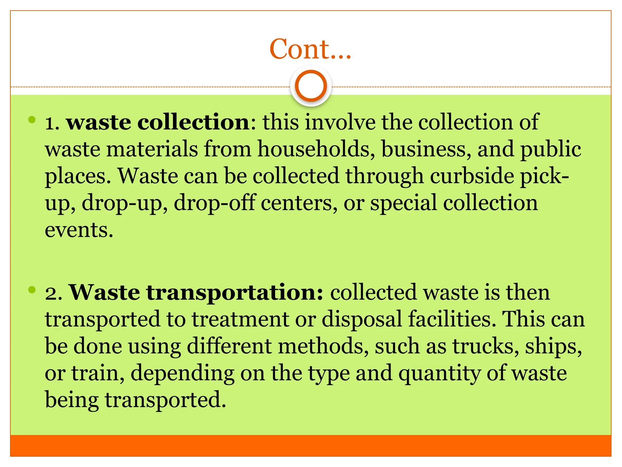 waste management: Definition of waste, types of wastes and their ...