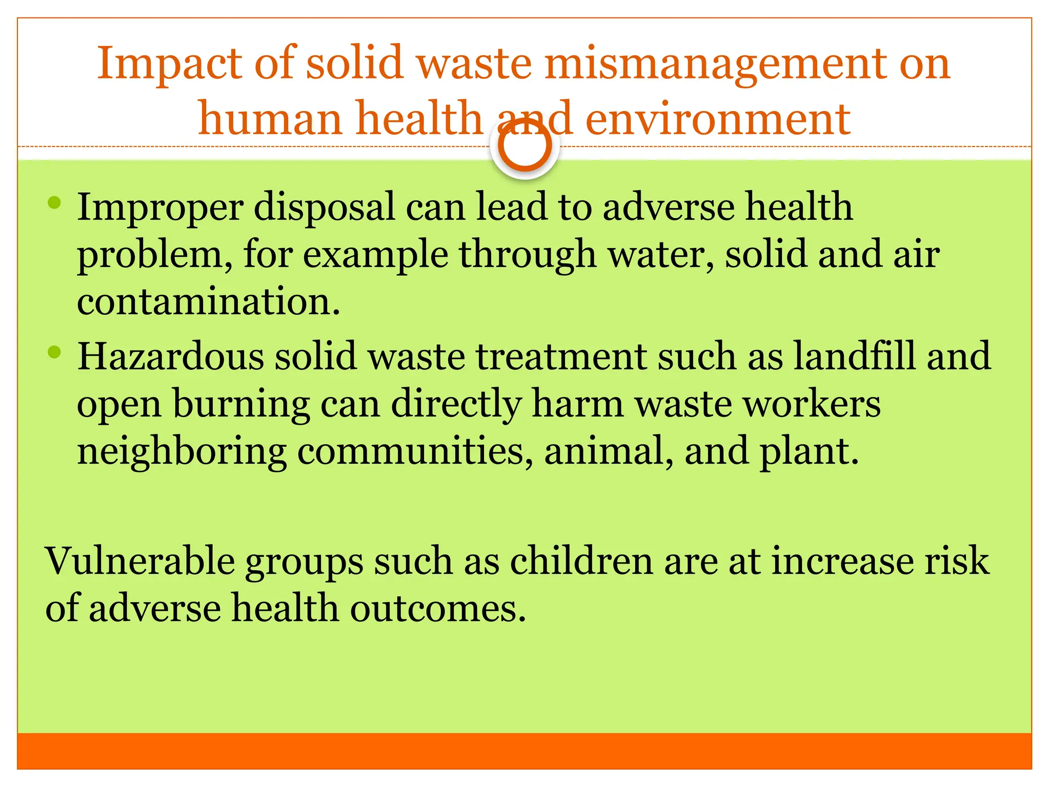 waste management: Definition of waste, types of wastes and their ...