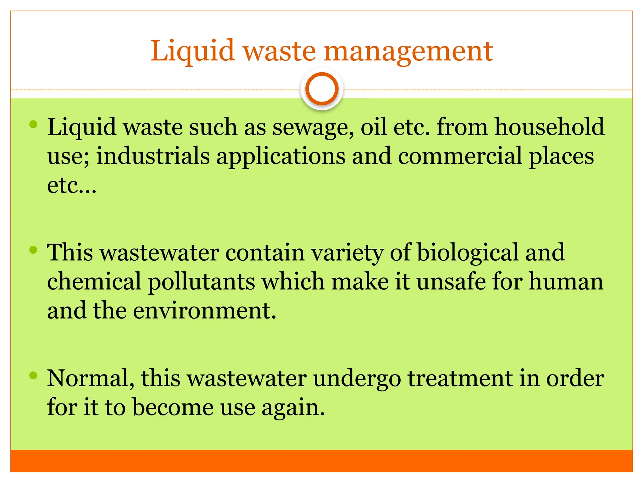 waste management: Definition of waste, types of wastes and their ...