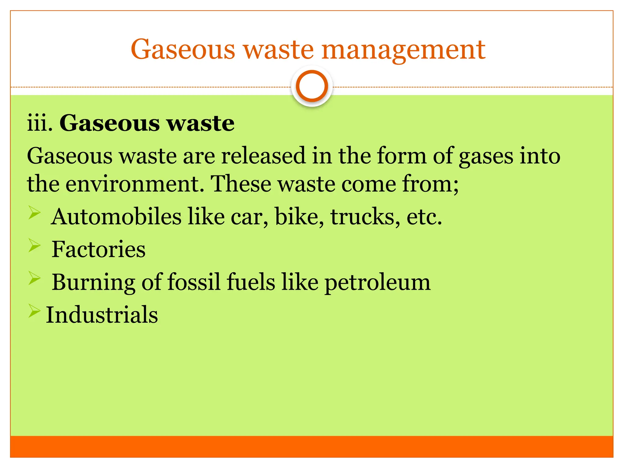 waste management: Definition of waste, types of wastes and their ...