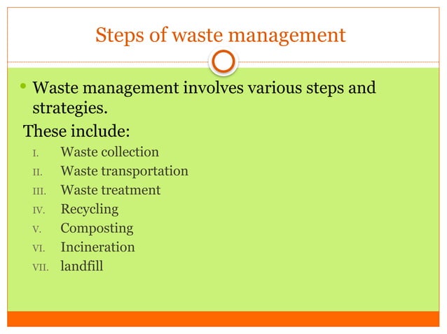 waste management: Definition of waste, types of wastes and their ...