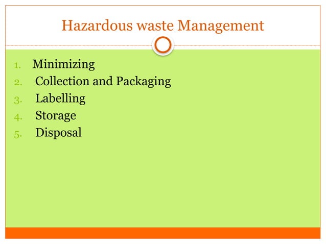 waste management: Definition of waste, types of wastes and their ...