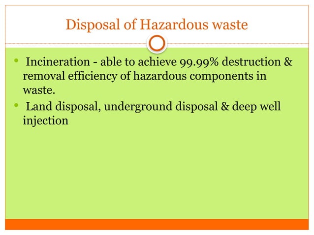 waste management: Definition of waste, types of wastes and their ...