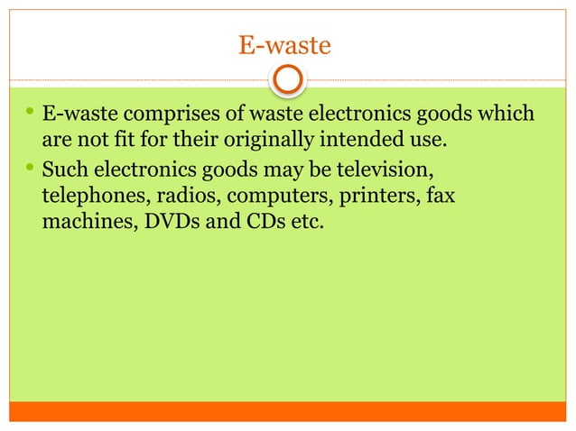 waste management: Definition of waste, types of wastes and their ...
