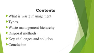 WASTE MANAGEMENT System for transportation.pptx