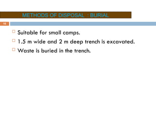 WASTE MANAGEMENT.ppt in community health nursing | PPT