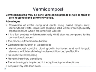 Waste management- composting - vermicompost.pptx