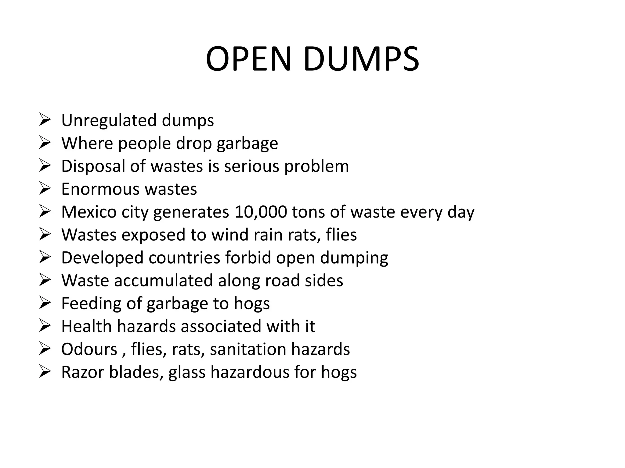 Waste Management Waste Disposal Methods Sociology Pptx