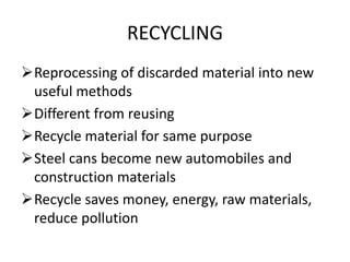Waste management waste disposal methods (Sociology) | PPT