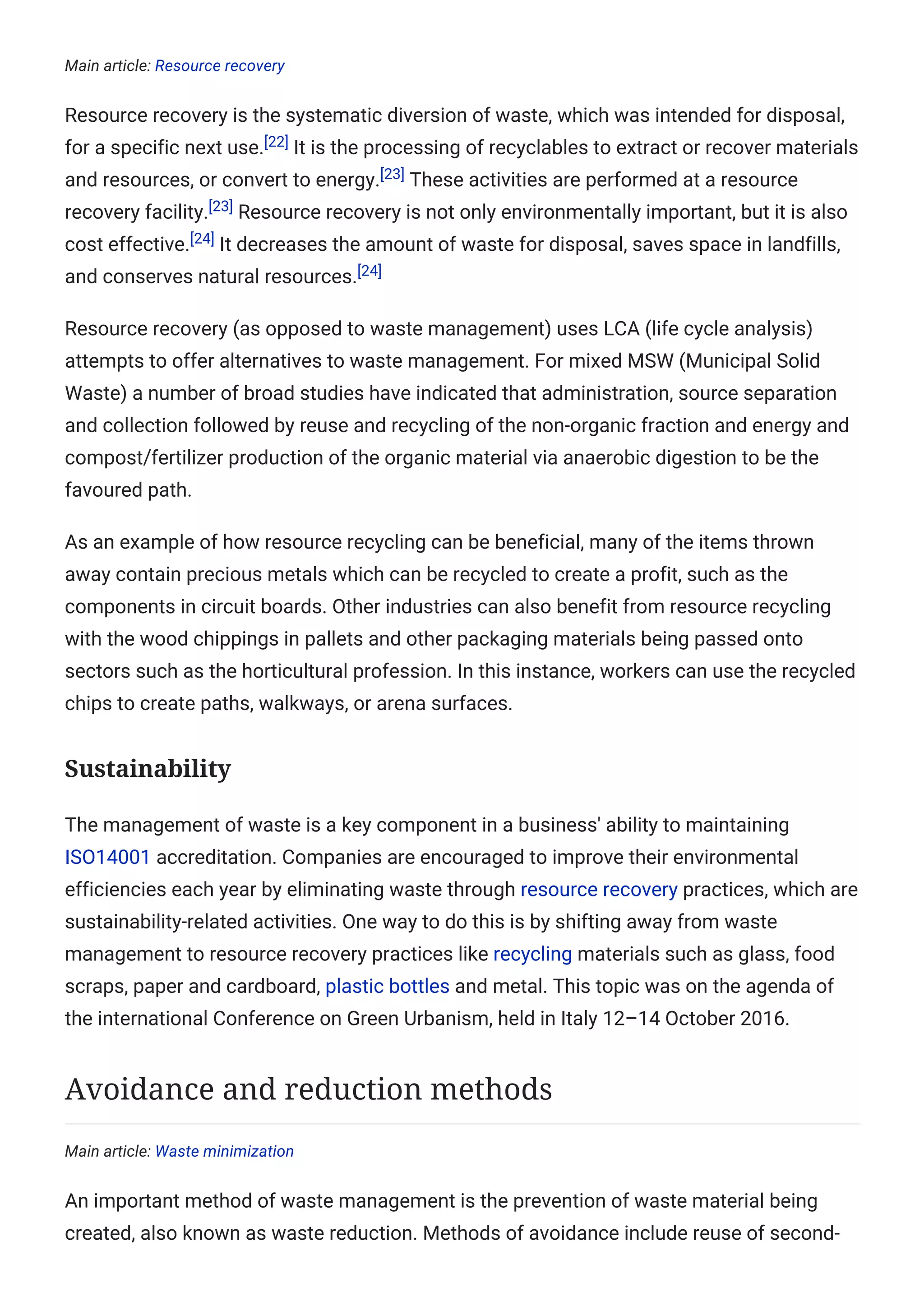 Waste management | PDF