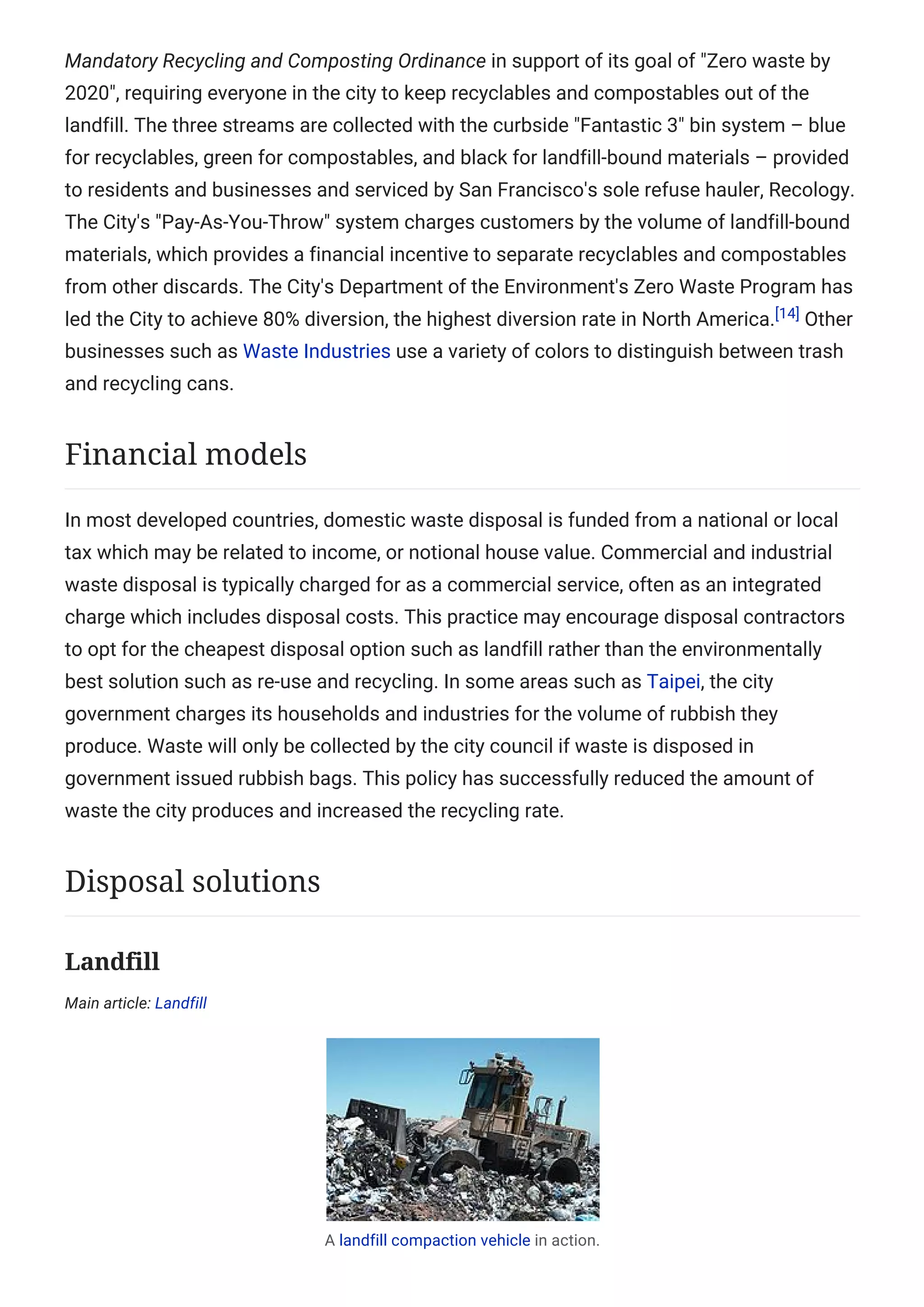Waste management | PDF