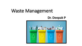 Waste Management - Environmental Biotechnology | PPT
