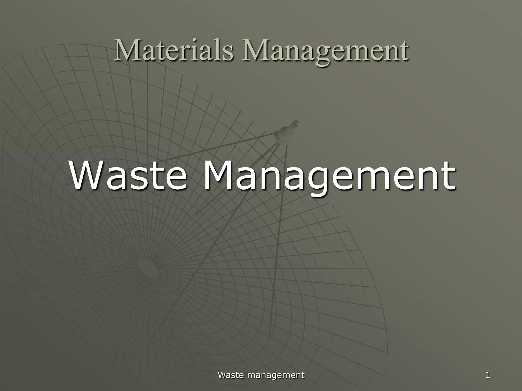 Waste management 2 | PPT