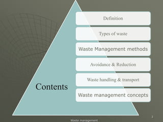 Waste management 2 | PPT
