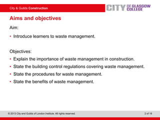 Waste management 2 | PPTX
