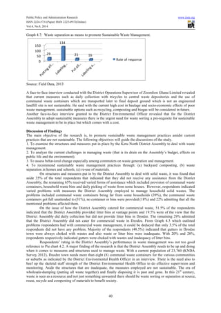 Waste management and environmental sustainability in ghana | PDF