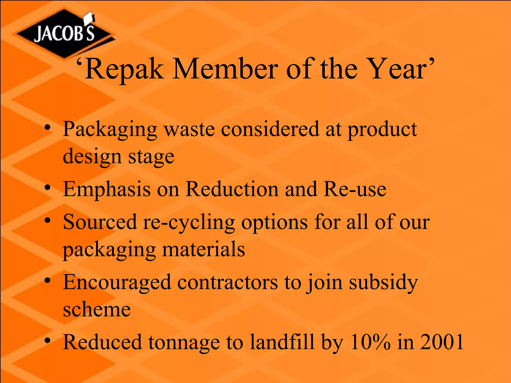 Waste Management A Packaging Perspective | PPT