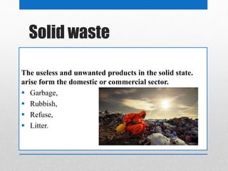 Waste management at agricultural sector | PPTX
