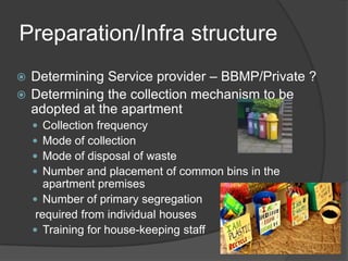 Waste Management Awareness -BBMP-BANGALORE | PPTX