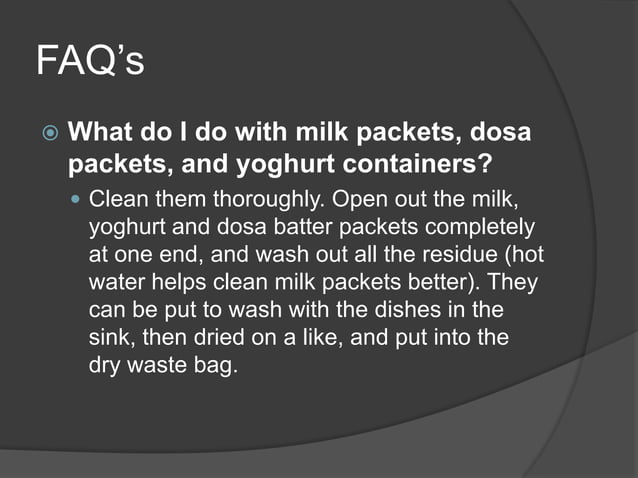 Waste Management Awareness -BBMP-BANGALORE | PPTX