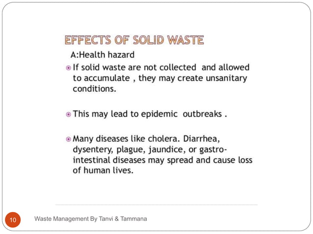 Waste management | PPT