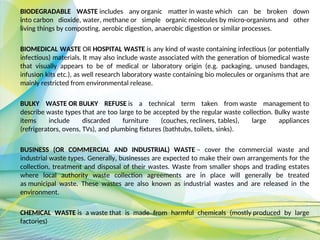 WASTE MANAGEMENT C4 evs solid waste mana | PPT