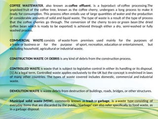 WASTE MANAGEMENT C4 evs solid waste mana | PPT
