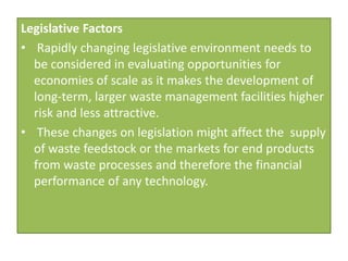Waste management case vikram tuli | PPT