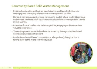 Waste Management Case Study Building Services | PDF