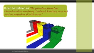 Waste management definition | PPT