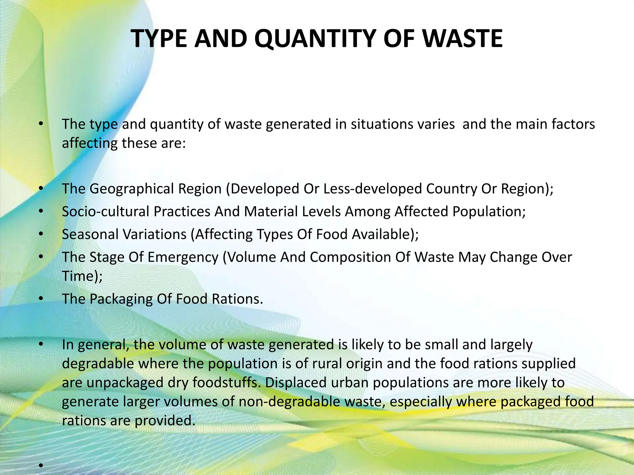 WASTE WASTE MANAGEMENT REDUCE, REUSE AND RECYCLE.ppt