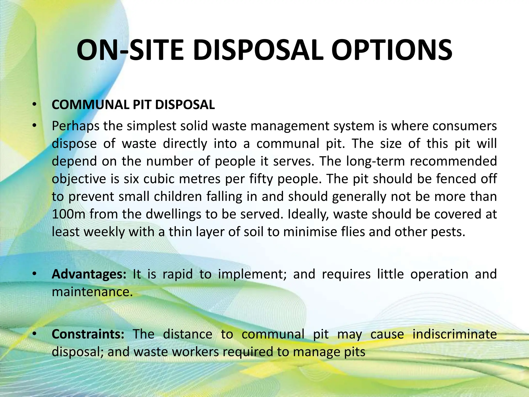 WASTE WASTE MANAGEMENT REDUCE, REUSE AND RECYCLE.ppt
