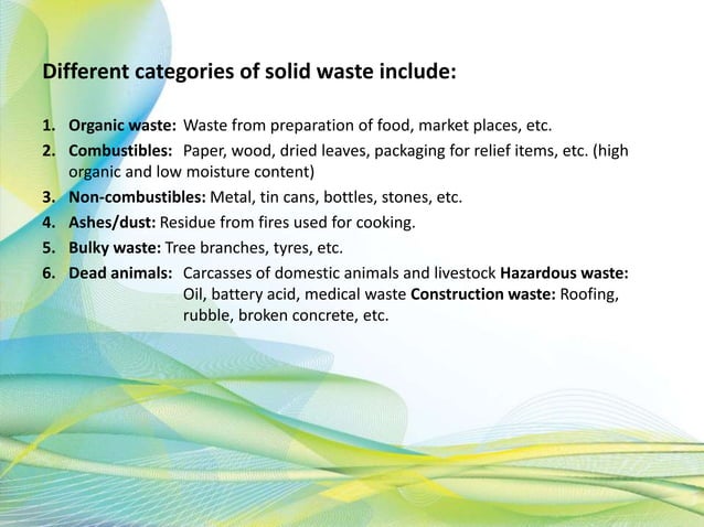 WASTE WASTE MANAGEMENT REDUCE, REUSE AND RECYCLE.ppt