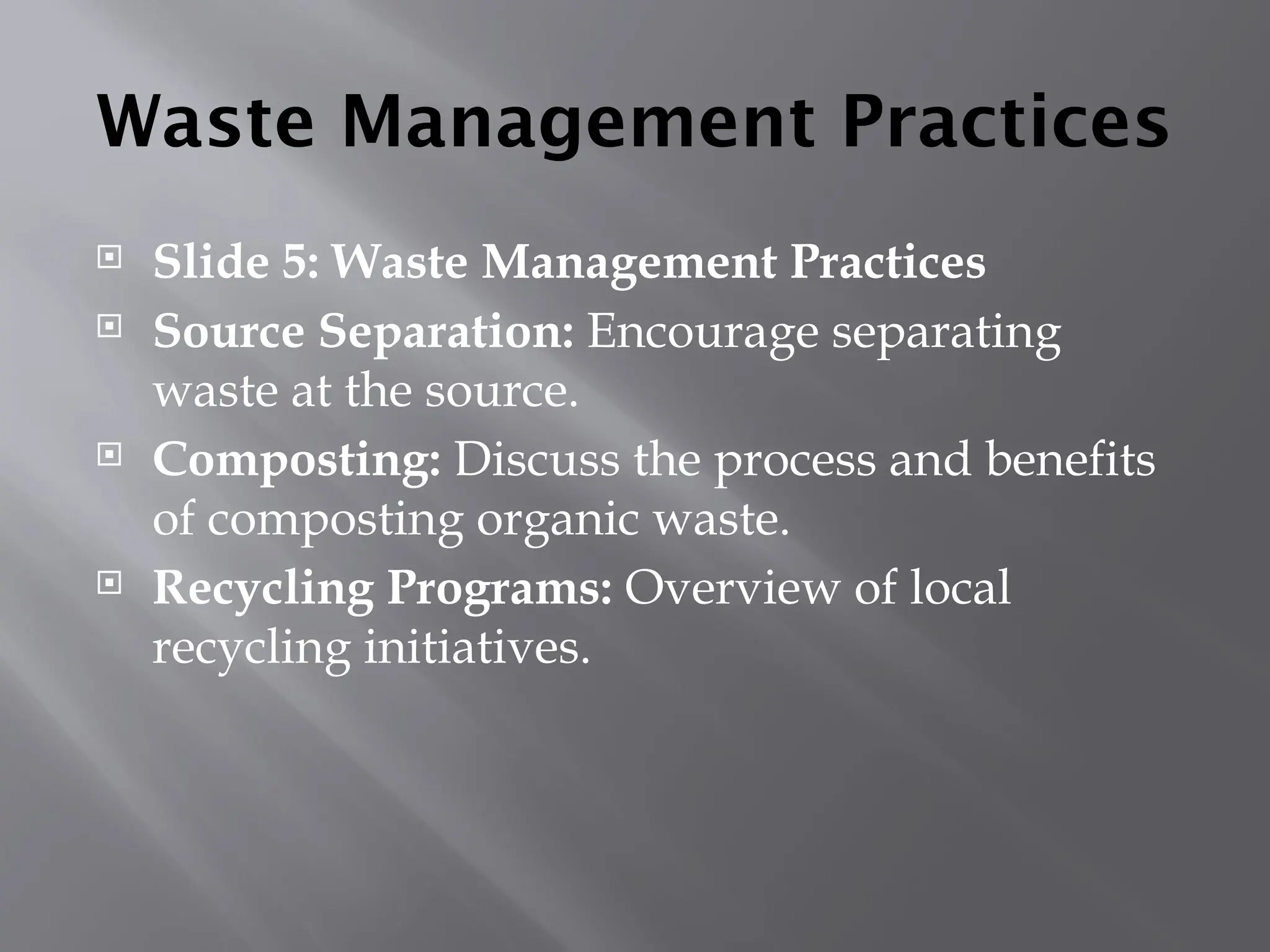 Waste management FOR MBA STUDENTS FOR GUIDING | PPTX