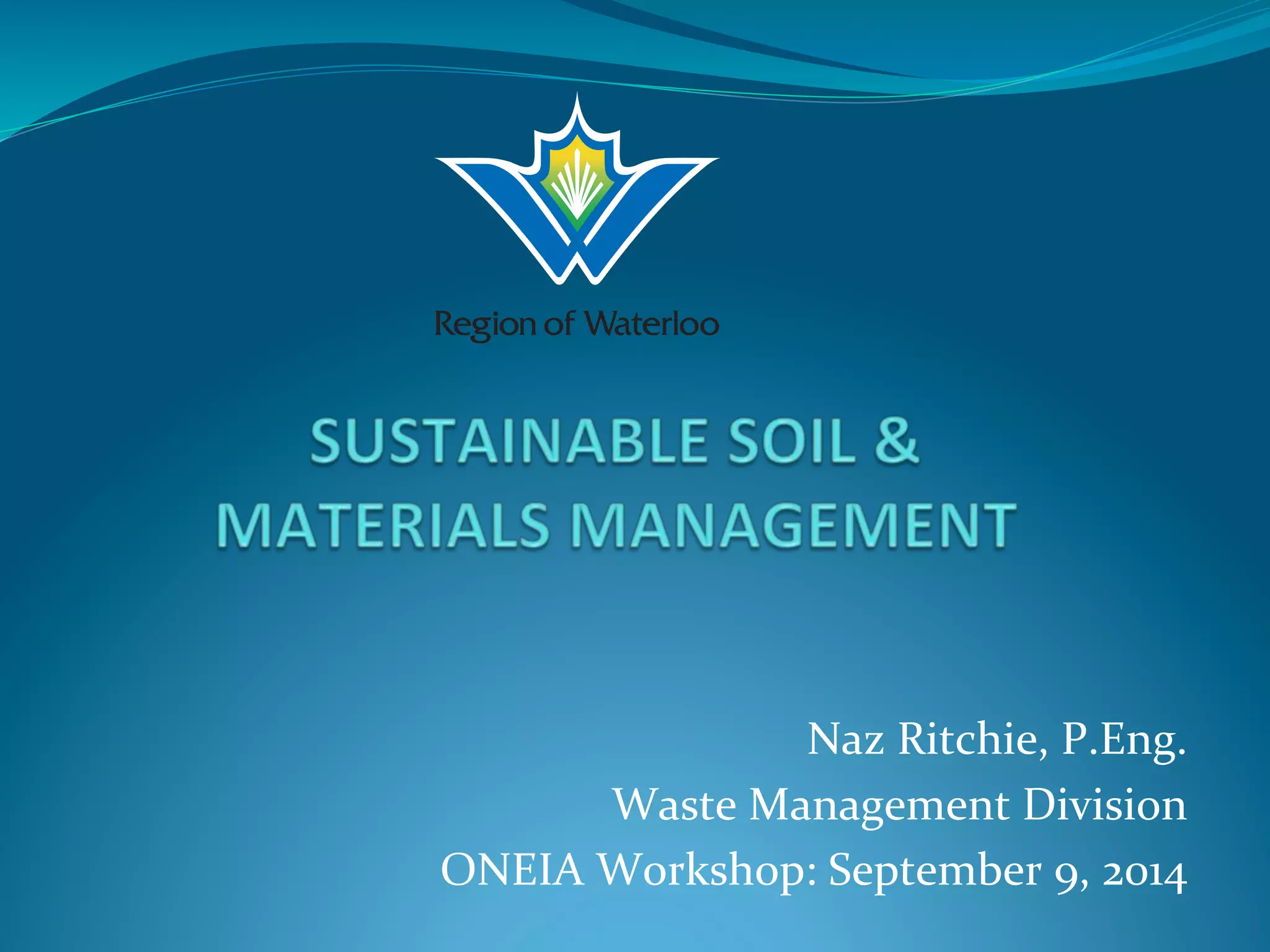 Waste management division region of waterloo copy | PDF