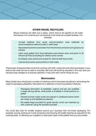 Waste management for hotels | PDF