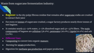 Waste management from fermentation industries | PPTX