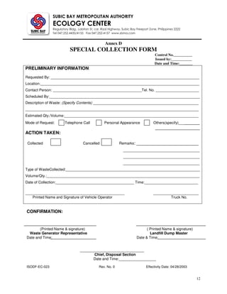 Waste management guidelines | PDF