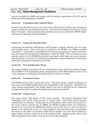 Waste management guidelines | PDF